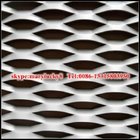 Architectural Aluminum expanded metal Facade mesh/Aluminum architectural facade supplier