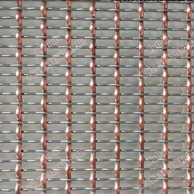 stainless steel architectural woven wire mesh/architectural mesh cladding supplier