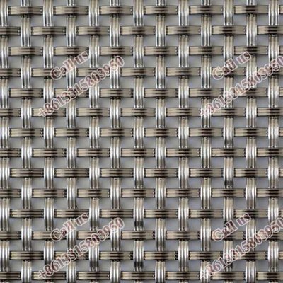 stainless steel architectural woven wire mesh/architectural mesh cladding supplier