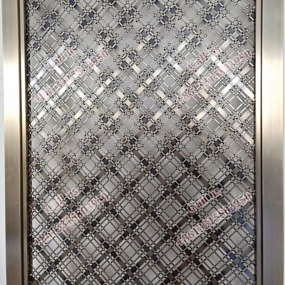 architectural wire mesh panels Expanded Metal Mesh Wall Panels supplier