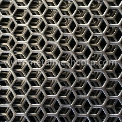 60 Degree Round Hole Perforated Metal supplier