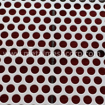 60 Degree Round Hole Perforated Metal supplier