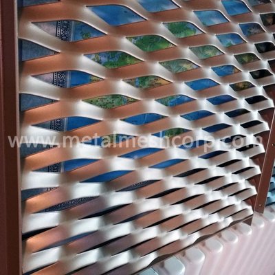 architectural wire mesh panels Expanded Metal Mesh Wall Panels supplier