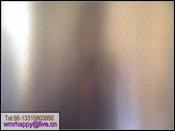 0.1mm Stainless steel etching perforated sheet supplier