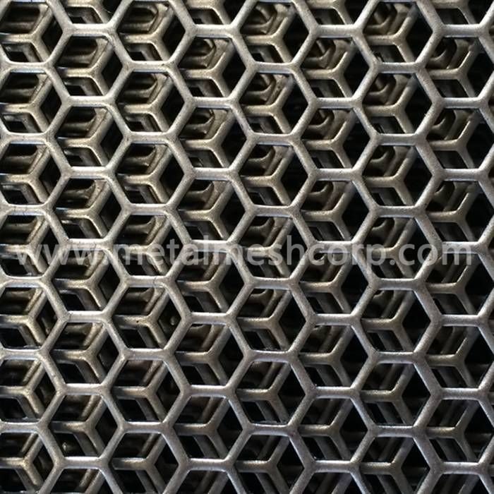 60 Degree Round Hole Perforated Metal supplier